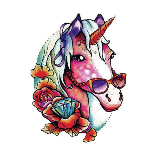 unicorn tattoos temporary
